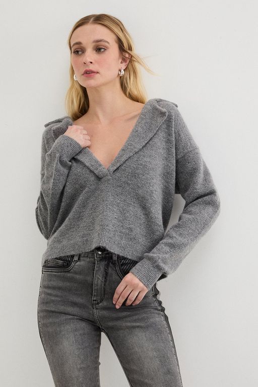 ASH Sweater Gris Mujer Ash | falabella.com