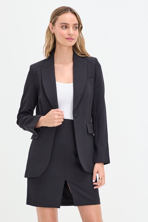 IO Blazer Negro Mujer Io | falabella.com