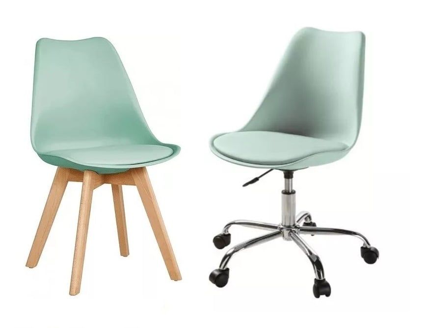 Pack Tulip Work de Escritorio con Cojin de Ecocuero- Menta | Sodimac ...