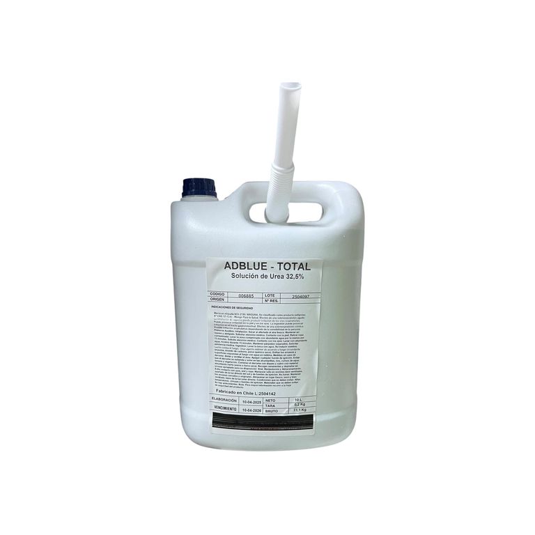 TOTAL Aditivo Adblue Total Al 32,5 % 10 Litros Con Boquilla ...