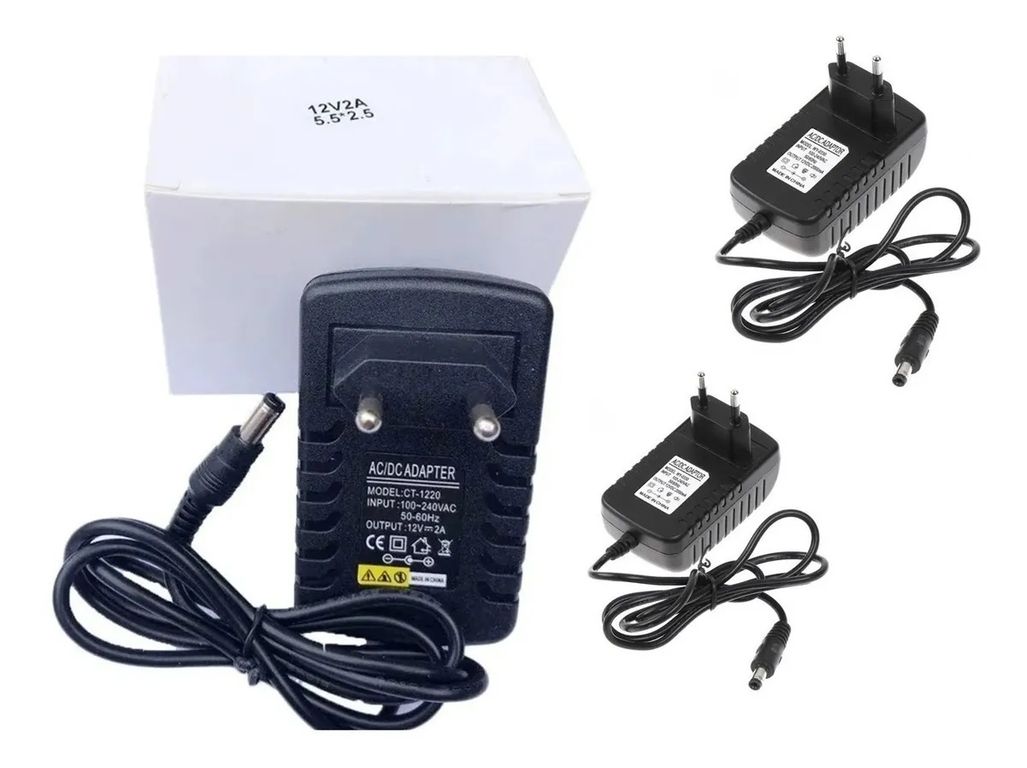 GENERICO Pack 3 Transformador Dc 12v 2a | falabella.com
