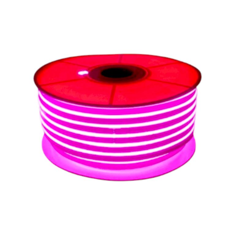 Cinta Neón Led 12V 6W/m 50 metros Rosado | Sodimac Chile