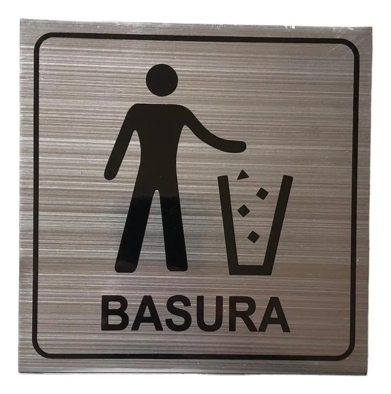 Señalética para Desechos Letrero para Botar Basura. | Sodimac Chile