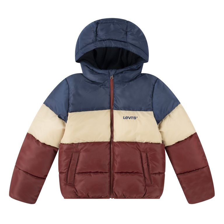 LEVIS Parka Niño Color Block Puffer Levis | falabella.com