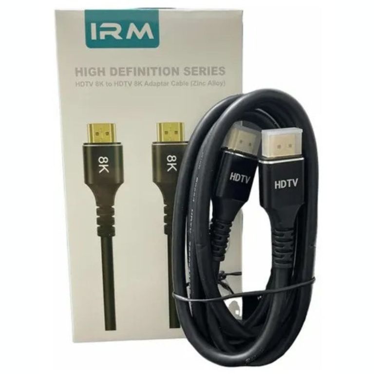 IRM Cable multimedia Hdmi 8k 60hz Ultra Hd2.1 Alta Velocidad 3 Metros ...