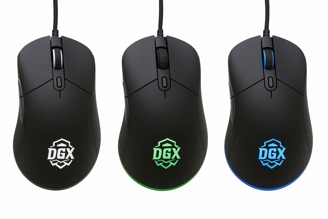 DGX Mouse Gamer Colt DGX Retroiluminado Alta Precisión Ergonómico ...