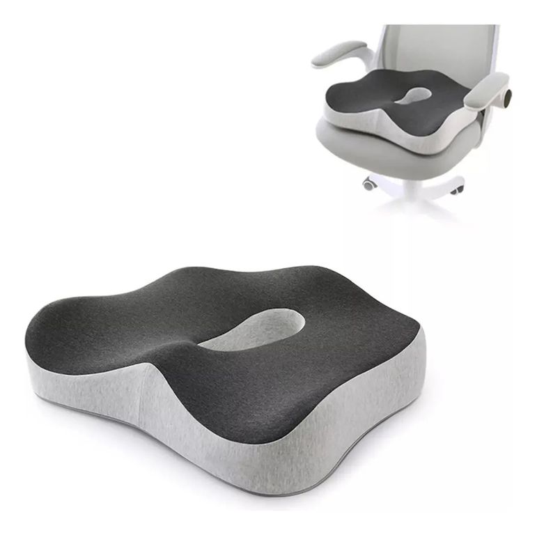 GENERICO Cojín Coxis Ortopédico Premium Ergonómico Con Memory Elegante ...