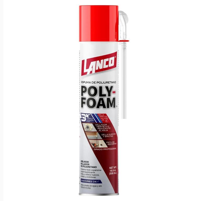 LANCO Espuma Expansiva Poliuretano Poly-Foam 500mL Lanco | falabella.com