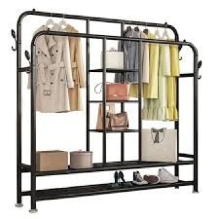 PERCHERO DOBLE COLGADOR DE ROPA HOGAR 68KILOS | Sodimac Chile