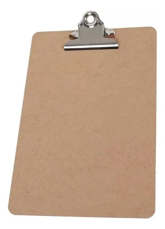 GENERICO Tabla de Apoyo Pequeña A5 en Madera con Clip Resistente ...