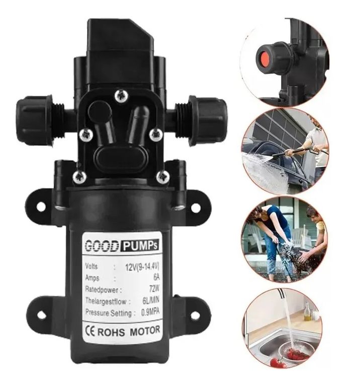 Mini Bomba De Agua Autocebante Portátil De Alta Presión | Sodimac Chile