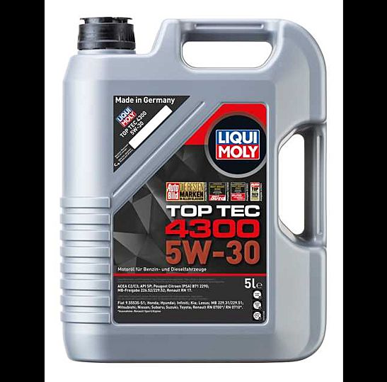 LIQUI MOLY Aceite Liqui Moly Top Tec 4300 5W-30 5 lt | Falabella Chile