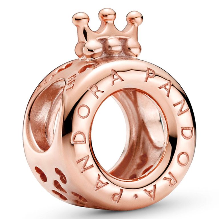 PANDORA Charm O Coronada Y Logotipo De Pandora Mujer Pandora ...