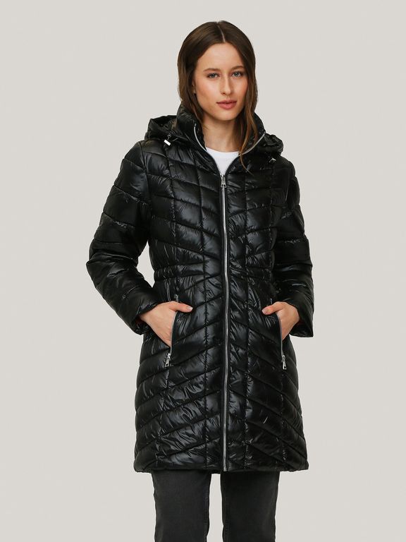 KARL LAGERFELD Parka larga acolchada | falabella.com