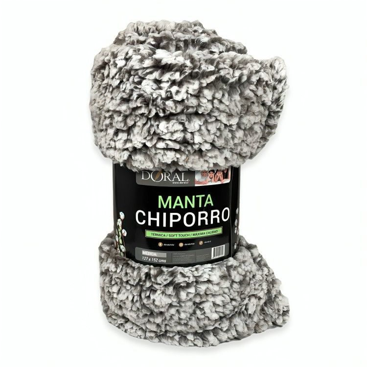Manta Chiporro Two Tones Doral 127×152 cm | Sodimac Chile
