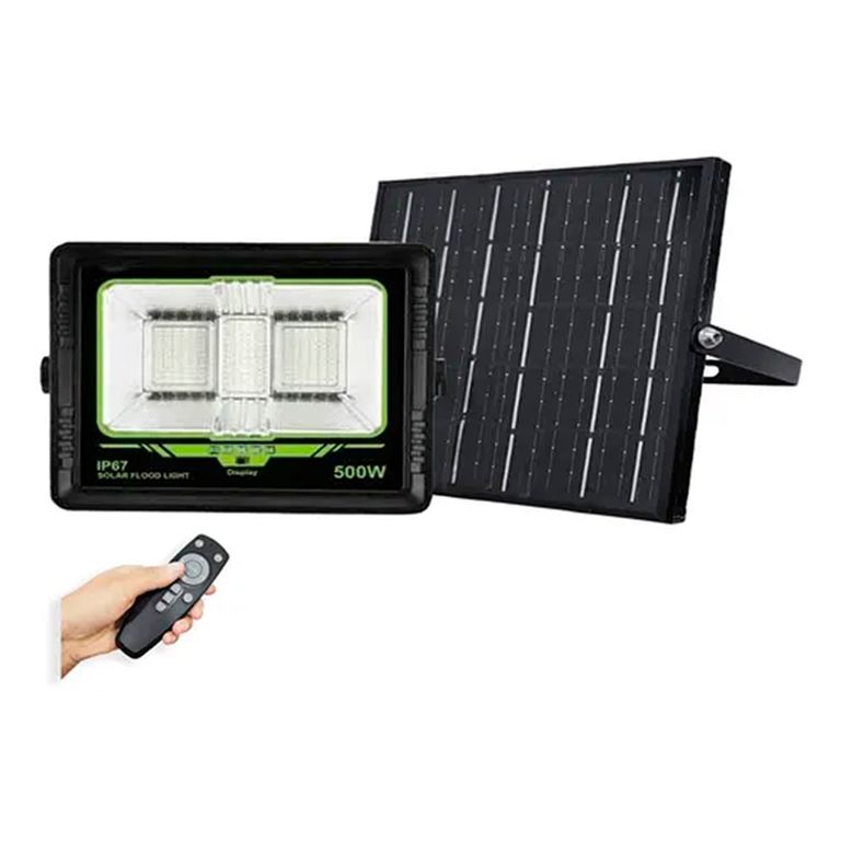 Foco Solar Reflector 500w Ip67 + Panel Solar +control Remoto | Sodimac ...