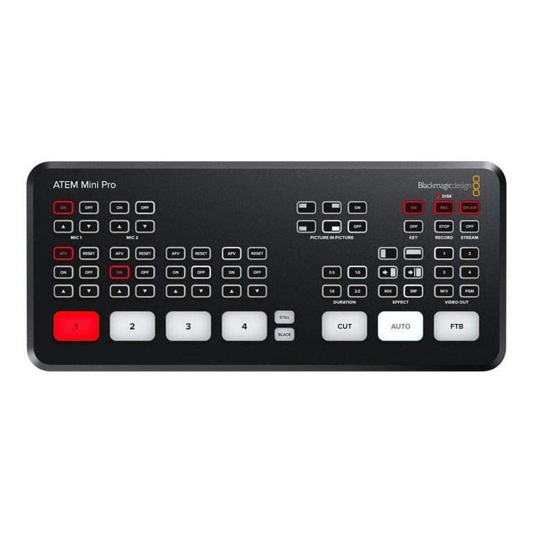 BLACKMAGIC DESIGN Switcher video streaming Blackmagic Design ATEM Mini ...