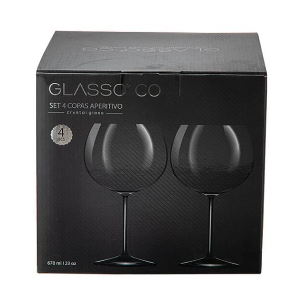 GLASSO Set 4 Copas Aperitivo Glasso | falabella.com