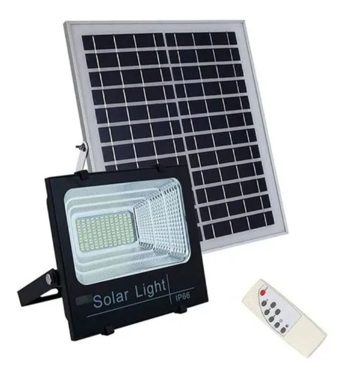 Foco Solar 800w Led + Panel Solar Y Control Remoto | Sodimac Chile