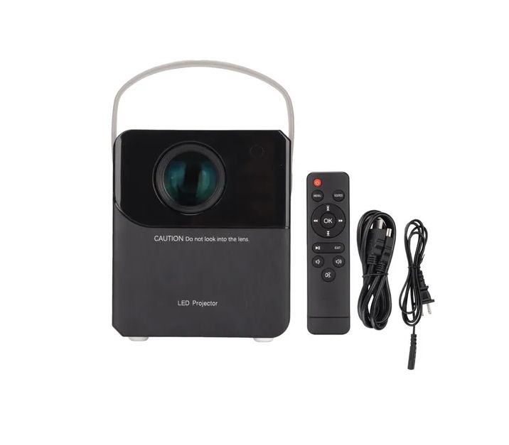 GENERICO Proyector Home Theater Proyector Inteligente 2000lm negro ...