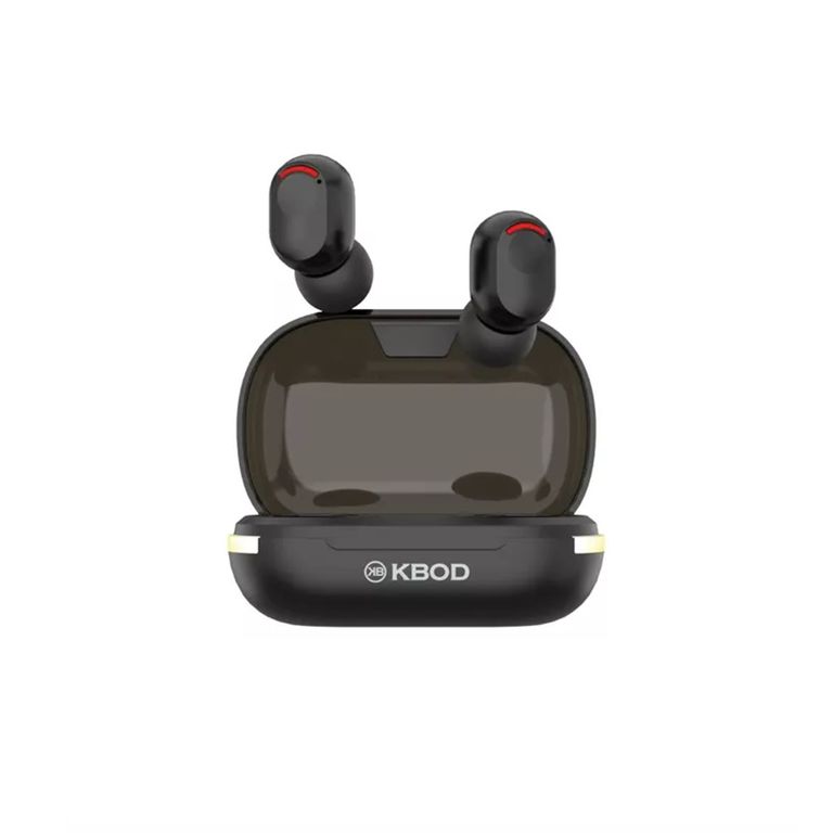 KBOD Audífonos Inalámbricos Bluetooth Kbod Tws C16 Con Estuche Negro ...