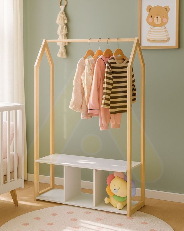 Closet Colgador 3 espacios Infantil | Sodimac Chile