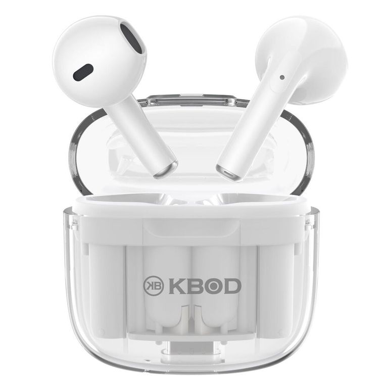 KBOD Audífonos Inalámbricos Bluetooth Kbod Tws C48 Blanco | Falabella Chile