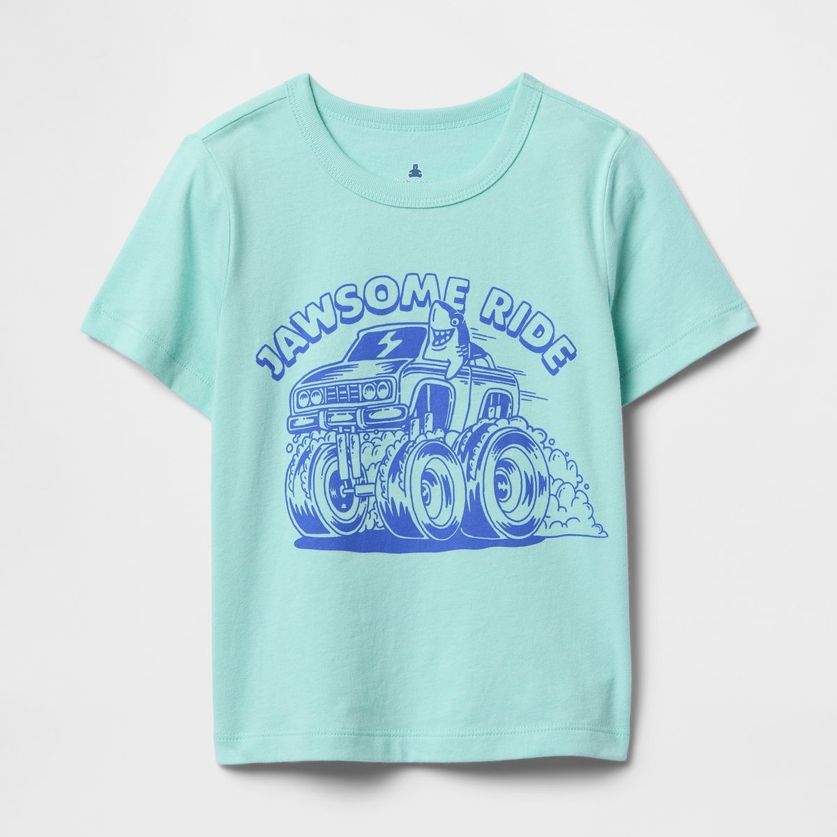 GAP Polera Toddler Niño Gap Jawsome Ride Manga Corta Verde | Falabella ...