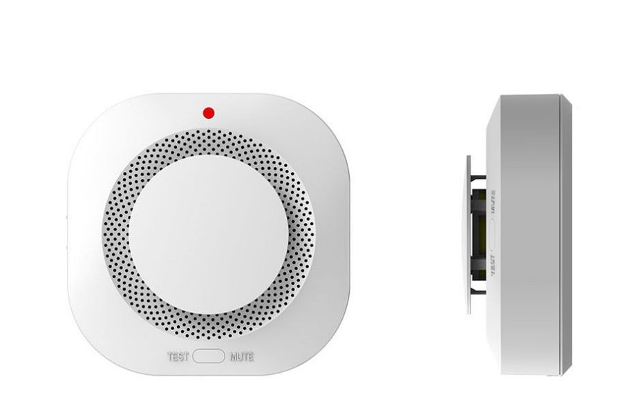 GENERAC Alarma Sensor Detector Humo Funciona Solo y Conectar Alarma ...