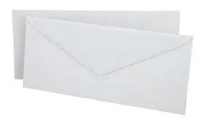 GENERICO Paquete de 100 Sobres Blancos Tamaño Carta 23x10 cm ...