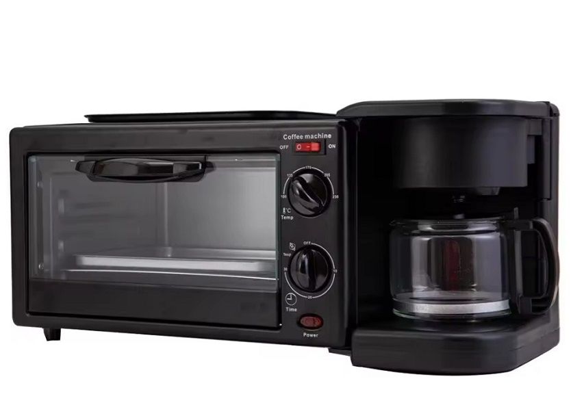 GENERICO Máquina Desayuno 3 en 1 Cafetera,Horno Eléctrico, Sartén | falabella.com