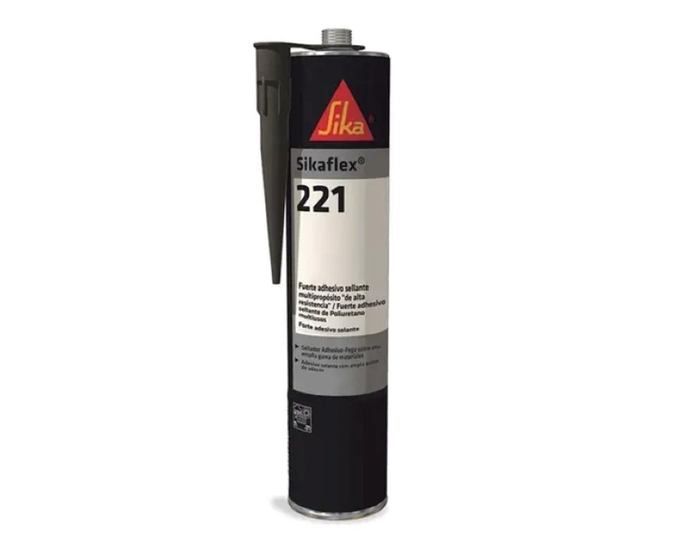 Sikaflex 221 Sellador Adhesivo Multipropósito 300ml Negro | Sodimac Chile