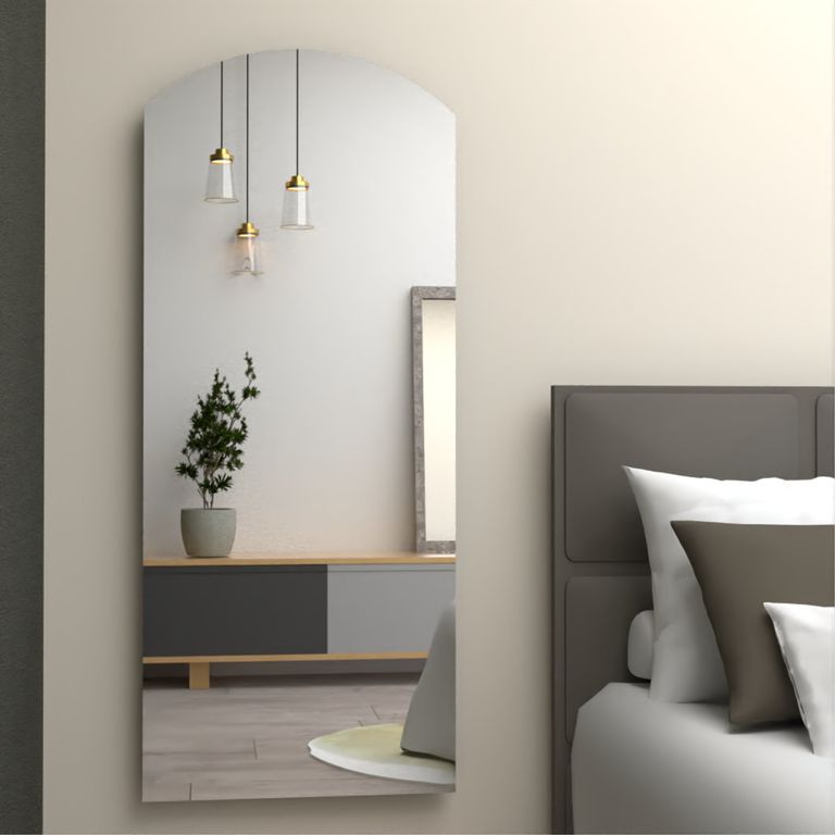 TUHOME Espejo Oporto Rectangular 130x50 Cm Superior Ovalado | Falabella ...
