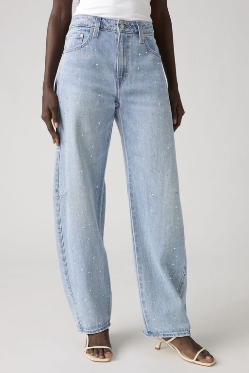 LEVIS Jeans Mujer Baggy Dad Barrel Celeste Levis | falabella.com