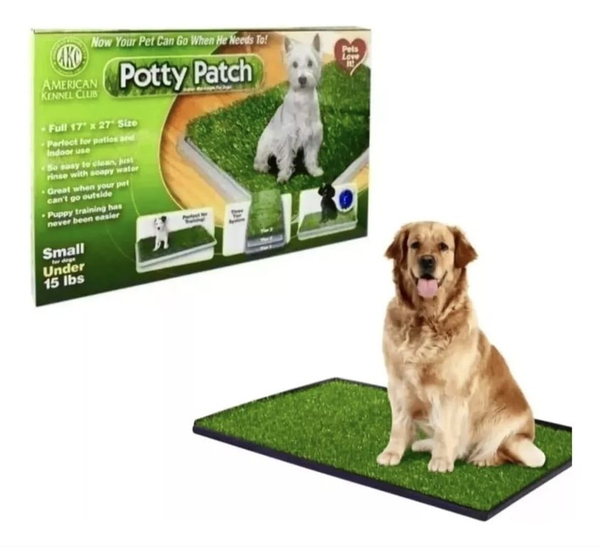 POTTY PATCH Baño Ecologico de Entrenamiento Para Mascotas Perro Gatos ...