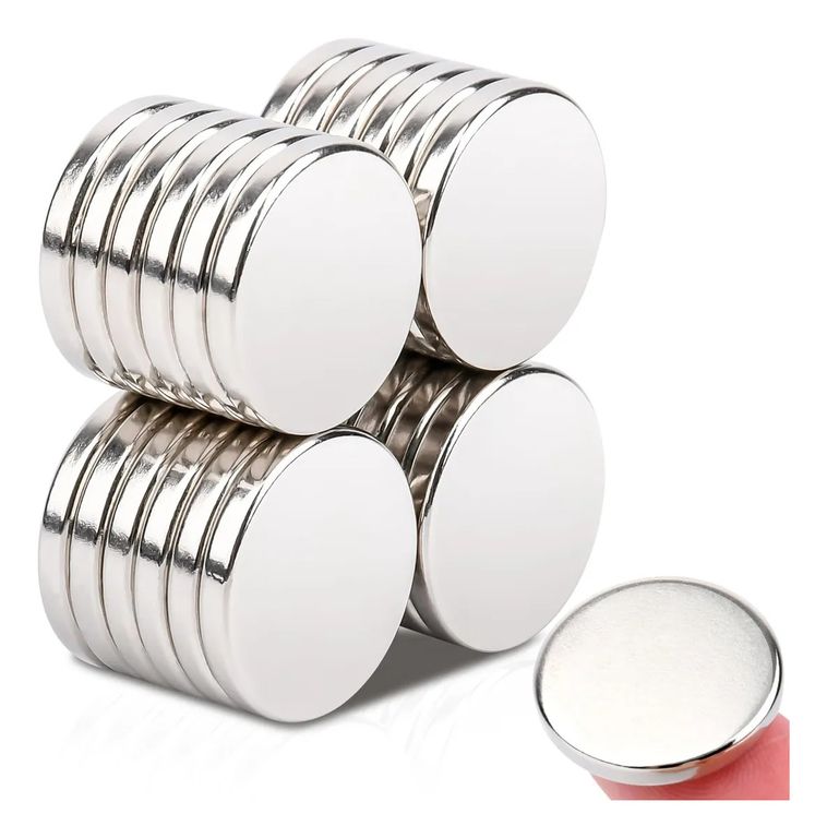 20 Imanes Neodimio Redondo Imán 20 X 3mm Super Potente | Sodimac ...