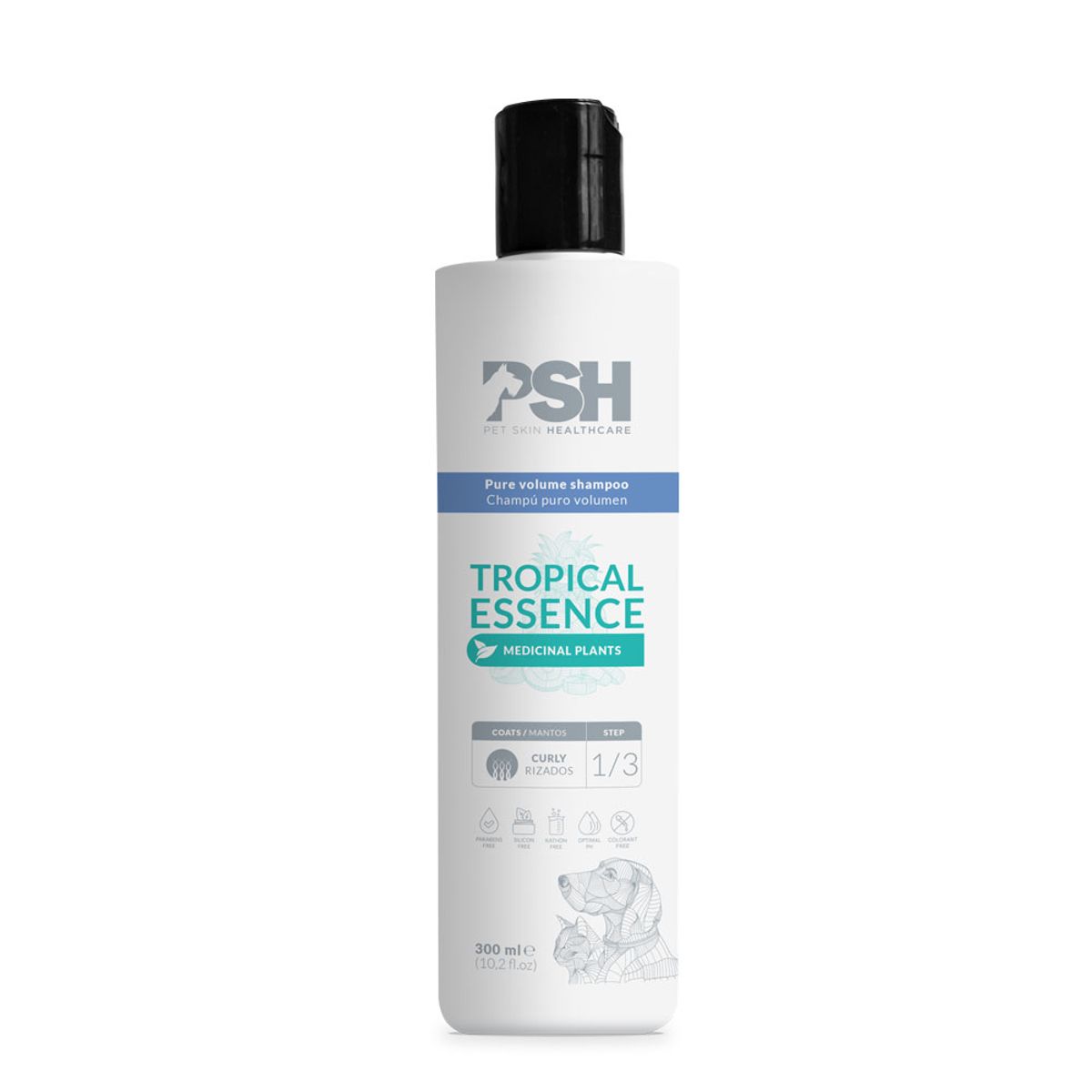 GENERICO Shampoo Puro Volumen para Mascotas Tropical Essence PSH 300 ml ...