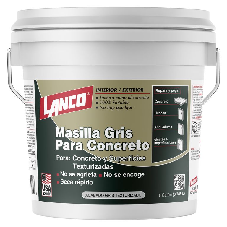 Lanco Masilla para Concreto Gris 1GL | Sodimac Chile