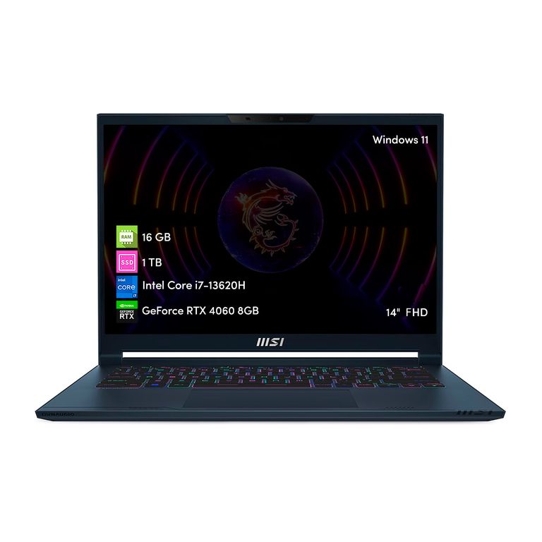 MSI Notebook Gamer Msi Stealth Studio Intel i7 16GB 1TB SSD RTX4060 14 ...