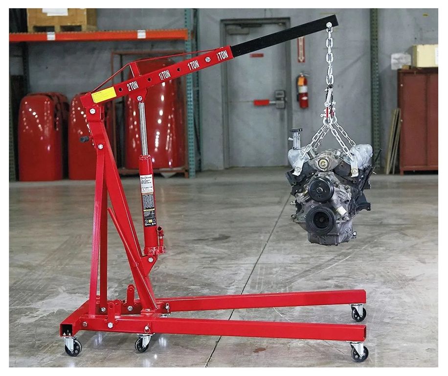Tecle Grua Pluma Para Sacar Motores 2 Toneladas Hidraulica | Sodimac Chile