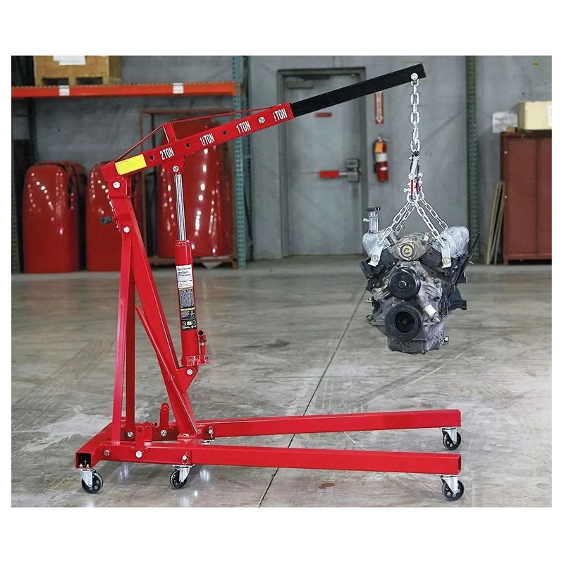 Tecle Grua Pluma Para Sacar Motores 2 Toneladas Hidraulica | Sodimac ...