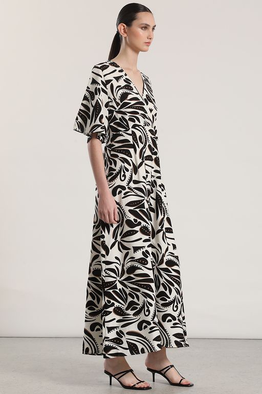 LIOLA Vestido maxi Liola mujer negro | falabella.com