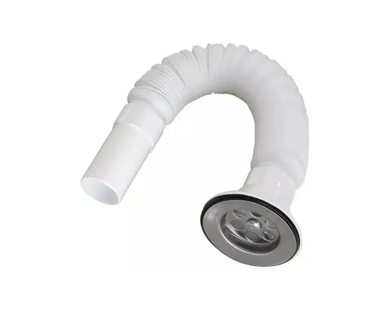 Sifón Flexible Plástico Lavamanos Lavaplatos Universal | Sodimac Chile