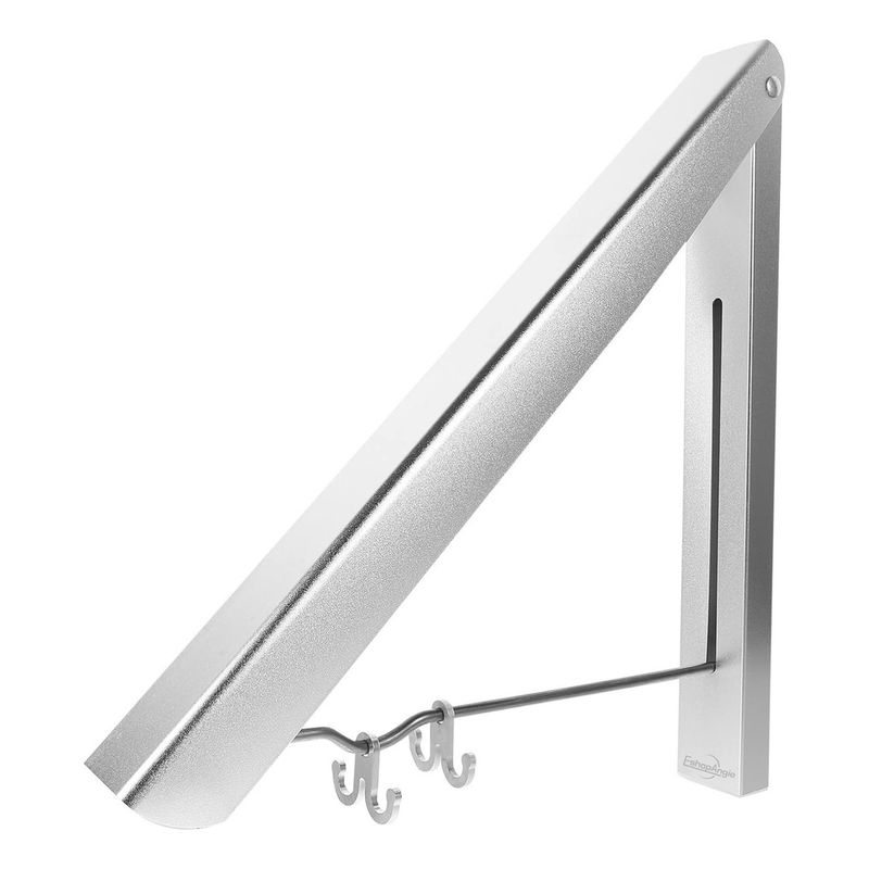 Colgador Ropa Plegable Tendedero Retráctil Gris Montado | Sodimac ...