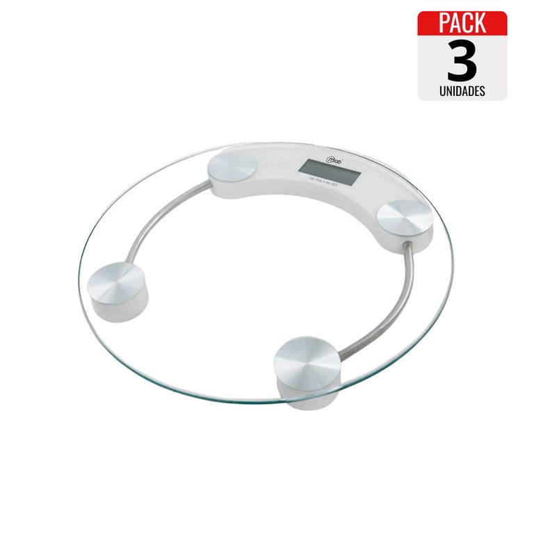 GENERICO Pack 3 Pesas Digitales de Baño | falabella.com