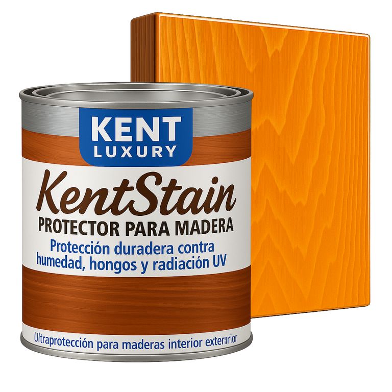 KENT KENTSTAIN- impregnante protector para maderas 14 Galon Maple ...