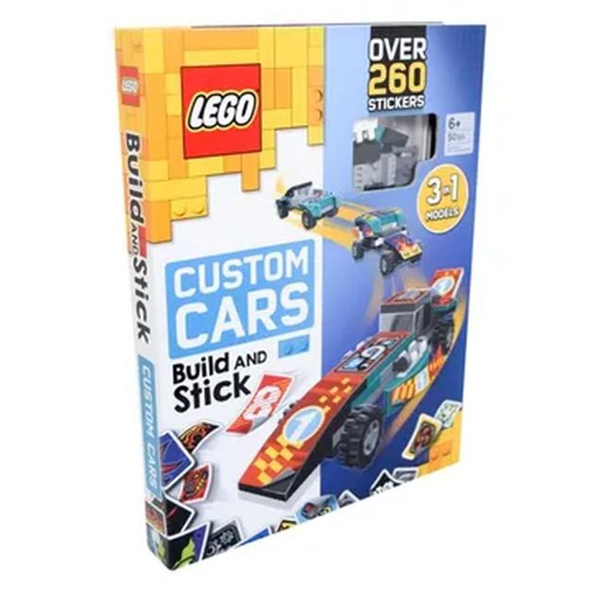 CATAPULTA Libro Lego: Construye y pega super autos de carrera ...