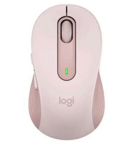 LOGITECH Mouse Inalámbrico Signature M650 Medium Logitech - Rosa ...