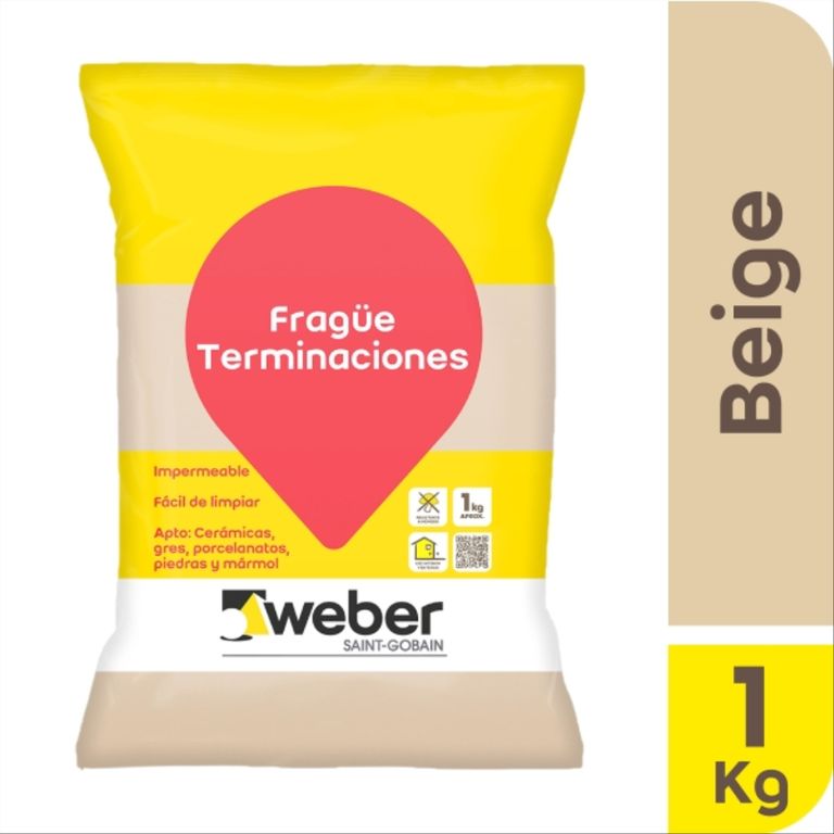 WEBER Fragüe beige 1 kg | Falabella Chile