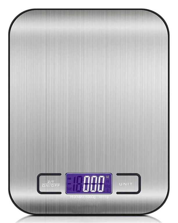 Báscula digital cocina acero inoxidable 10kg | Sodimac Chile